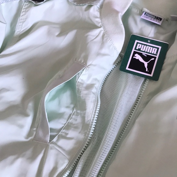 Puma | Jackets & Coats | Nwt Light Green Puma Bomber Jacket | Poshmark